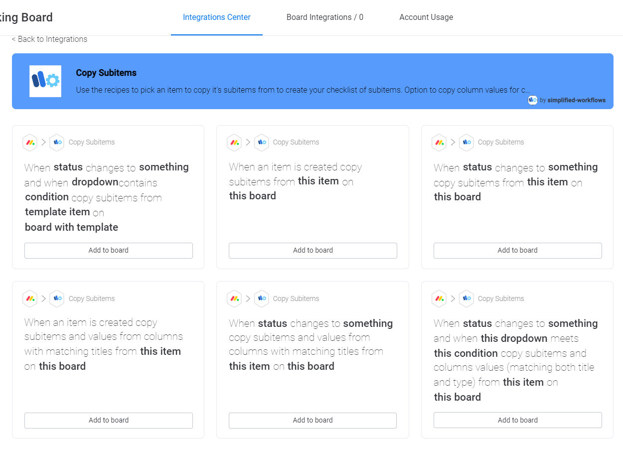 Copy Subitems - simplifiedworkflows.com